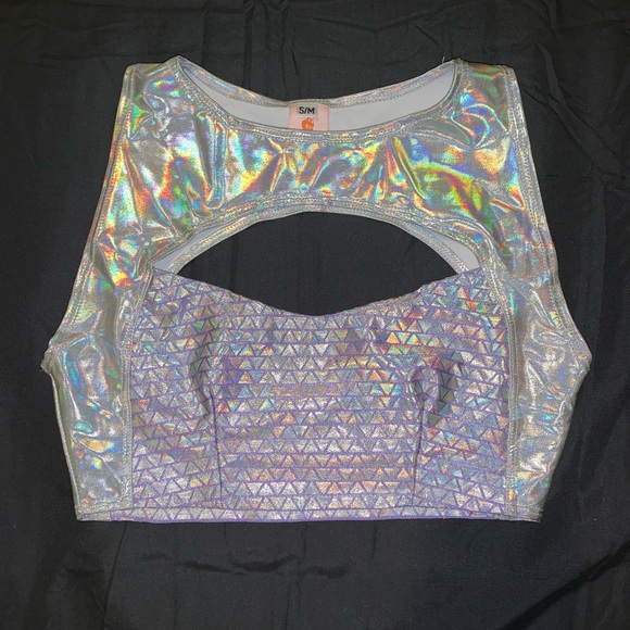 iHeartRaves | Tops | Cropped Rave Top | Poshmark